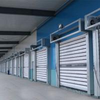 China Aluminum Alloy Fire Proofing Roller Shutter Door with Remote Control for High Speed Security for sale