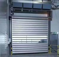 China High Speed Roller Shutter Door with Fire Proofing Adjustable Speed and Customized Stainless Steel for Industrial Use for sale