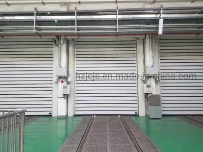 China Automatic High Speed Rolling Fire Proofing IP55 Protection Customized Model Roller Shutter Security Door for sale