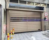 China Aluminum Alloy High Speed Rolling Shutter Door with Fire Proofing and Customized Model for Logistics Centers for sale