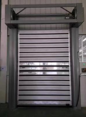 China Fire Proofing IP55 Protection Customizable Size Aluminum Alloy High Speed Roller Shutter Door for sale