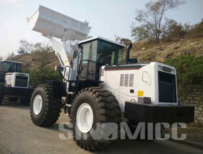 China 5Tons SINOMICC Wheel Loader ZL50G With Pilot Control , 3m3  Bucket , 160kw Shangchai Engine for sale