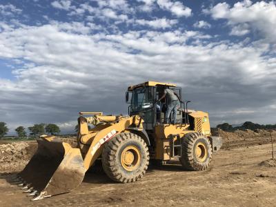 China 5Tons XCMG Wheel Loader ZL50G With Pilot Control , 3m3  Bucket , 160kw Shangchai Engine for sale