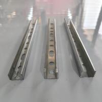 China 25x15 Metal Strut Channel For Industrial Buildings C Channel Strut for sale