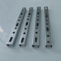China Hot Dipped Galvanized Metal Strut Channel 27x18 Slotted C Channel ISO9001 for sale