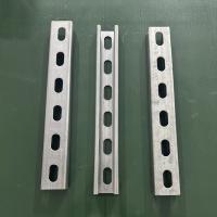 China Galvanized Sheet Punched Metal Strut Channel 41x21 Unistrut for sale