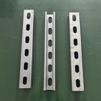 China Galvanized Sheet Punched Metal Strut Channel 41x21 Unistrut for sale