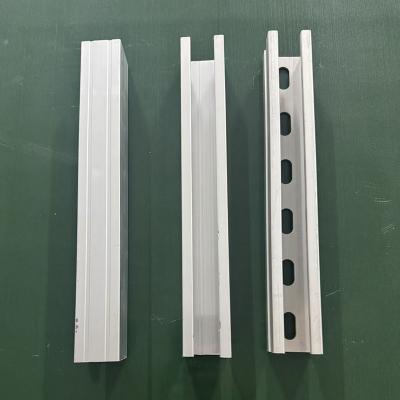 China 6063-T5 Aluminum Alloy Unistrut 41x41 Slotted Channel Lipped C Channel for sale