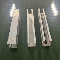 China 6063-T5 Aluminum Alloy Unistrut 41x41 Slotted Channel Lipped C Channel for sale