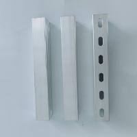 China 1m-12m Customized Aluminum Unistrut Steel Channel Galvanized Coated Powder Coating for sale