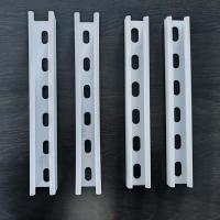 China Plastic Coated White Metal C Strut Channel 1.0mm To 3.0mm C Slotted Channel for sale