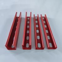 China Powder Coated Unistrut Metal Strut Channel 2.45mm Thickness Resist Corrosive for sale