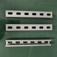 China Peach Size C Channel 41x21 High Strength Anti Corrosion Metal Slotted Channel for sale