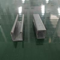 China Non Drilled Metal Strut Channel Customizable C Lipped Channel 1m-12m for sale