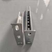 China Metal Strut Channel With Holes And Square Corners Slotted Unistrut 0.5-3.0mm Thickness for sale