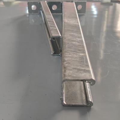 China Building Metal Strut Channel Galvanized Coated Slotted C Channel for sale