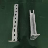 China Building Metal Strut Channel Galvanized Coated Slotted C Channel for sale