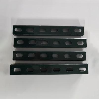 China Powder Coated Dark Green 41x41 Unistrut Channel Customization for sale