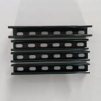 China 41×21mm Powder Coated C Channel Dark Green Metal Strut Channel for sale