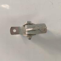 China Galvanized Steel Horseshoe Shaped Pipe Clamps Square U Shaped Fasteners C Shaped Fixing Clips For Pipeline Installation for sale