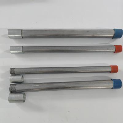 China Construction Use Galvanized Metal Rigid Electrical Conduit Anti Corrosion Rigid Steel Conduit for sale