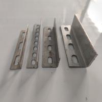China Anti Corrosion Fire Resistant Punched Angle Iron For Construction for sale