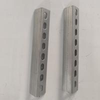 China Polishing Punched Angle Iron Slotted Angle Bar  For Construction Use for sale