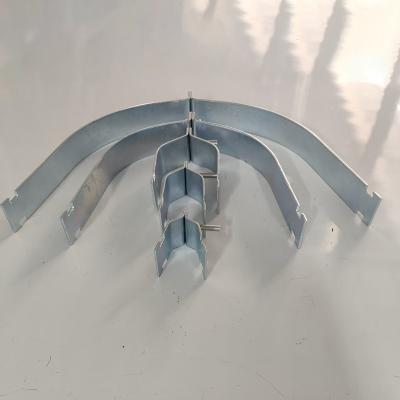China Cable Management P Type Pipe Clamp Rigid Type Galvanization for sale