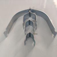 China Galvanized EMT Conduit Accessories P Type Pipe Clamps Heavy Duty For Plumbing HVAC for sale