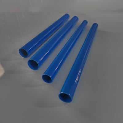 China Blue Powder Coated Metal Conduit  Emt Electrical Conduit Galvanized for sale