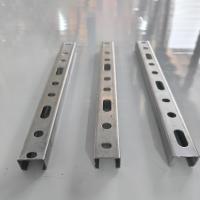 China C Strut Channel 25ｘ15  Hot Dipped Galvanized Unistrut For Corrosive Environment Projects for sale