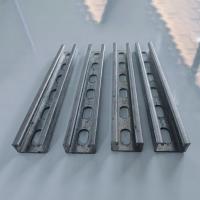 China Custom Drilled Slotted Strut Channel For Quick Installation In HVAC System for sale