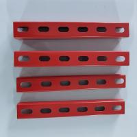 China High Visibility C Strut Channel  Red Powder Coated For MEP Pipe Support for sale
