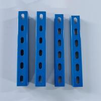 China Blue Sprayed C Steel Channel Slotted Unistrut Type For Bracket System for sale