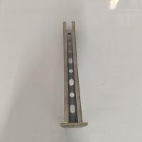 China Steel Wall Bracket Perforated Mounting Slotted C Channel Steel For Industrial & Construction for sale