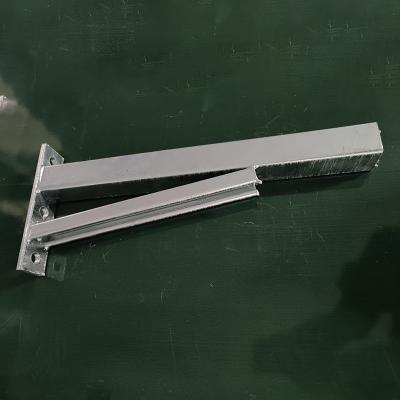 China Flat Wall Mount Support Bracket Metal Strut Channel For Cable Tray & HVAC Systems for sale