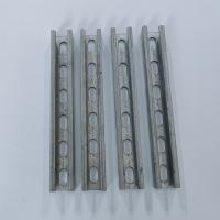China Hot Dipped Gi Slotted C Channel 275g/M² Square Edge Slotted Unistrut For Solar Mounting Support for sale