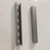 China 41x21 Galvanized Rounded Corner C Unistrut Channels Solar Mounting Rail for sale