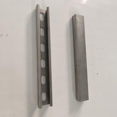 China 41x21 Galvanized Rounded Corner C Unistrut Channels Solar Mounting Rail for sale