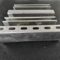 China 41x38mm Hot Dipped Galvanized Unistrut Corrosion Resistant Slotted C Channel for sale