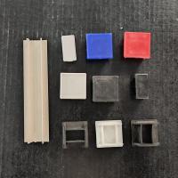 China Colorful Plastic C Channel Cover Anti Scratch Protective C Channel End Caps For Strut Rail for sale