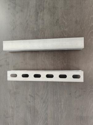 China Unistrut Channels 41x41 Pre Galvanized Reinforced Square Edge C Strut Channel with Enhanced Rigidity for Heavy Load Bearing for sale