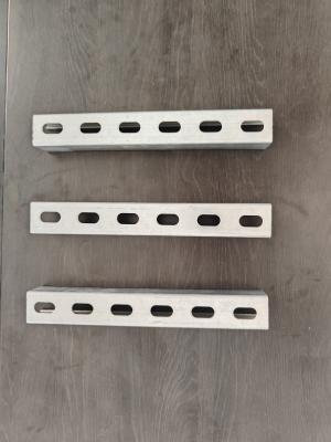 China Pre-Galvanized C Steel Strut in 41×41 & 41×21 Sizes, High Tensile Anti-Rust Custom Metal Channel for sale