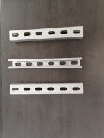 China Pre-Galvanized C Steel Strut in 41×41 & 41×21 Sizes, High Tensile Anti-Rust Custom Metal Channel for sale
