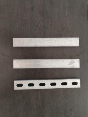 China Q235B Q355B Galvanized C Channel 41x21 Square Angle Slotted Metal Channel Hot Rolled Steel Strips for Long Lasting Structural Integrity for sale