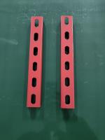 China Red Powder Coated C Channel Strut 1.5mm / 2.0mm For Fire Protection System for sale