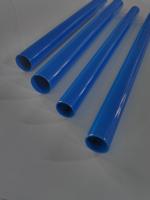 China Metal EMT Conduit with Blue Polyester Powder Coating and Galvanized Steel for Electrical Wiring Protection and Maintenance for sale