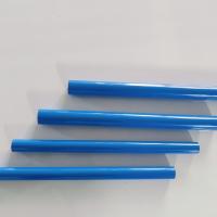 China Metal EMT Conduit with Blue Polyester Powder Coating and Galvanized Steel for Electrical Wiring Protection and Maintenance for sale