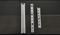 China Lightweight Solid Non-Perforated Metal Strut Channel with Custom Length for Heavy Load Bearing for sale
