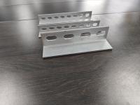 China Perforated Punched Angle Iron Structural Steel Profiles with Galvanized Polished or Painted Finishes for Long Lasting Industrial for sale